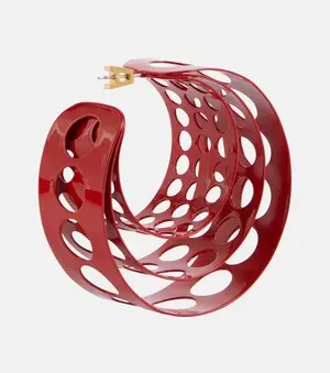 Alaïa Medium Hoop Earrings