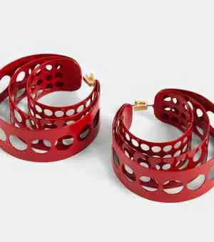 Alaïa Medium Hoop Earrings