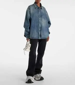 Balenciaga Denim Button-down Shirt