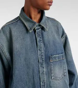 Balenciaga Denim Button-down Shirt