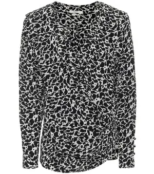 MARANT ETOILE Floral Wrap Blouse