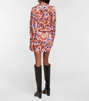 Isabel Marant Floral Print Mini Dress