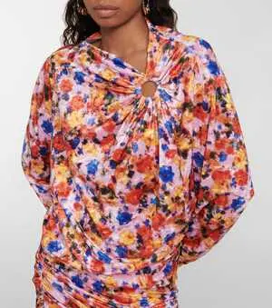 Isabel Marant Floral Print Mini Dress