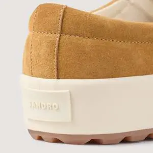 Sandro Split Leather Slip-ons