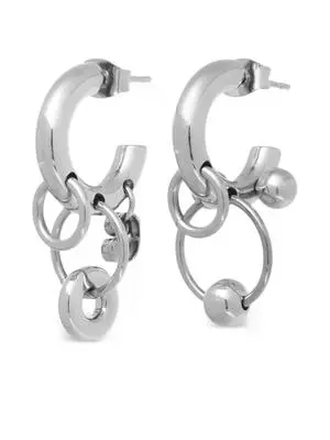 JUSTINE CLENQUET Cecilia Earrings - Silver