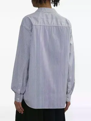 Comme Des Garçons Striped Button-up Shirt