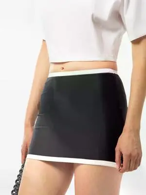 PILZER Contrasting-trim Mini Skirt