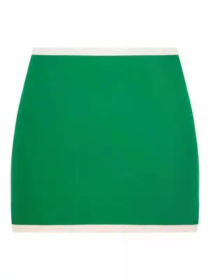 PILZER Mini Skirt With Contrasting Trim
