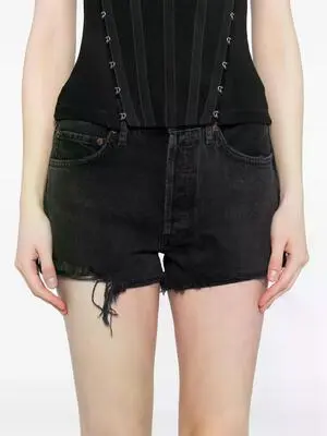 AGOLDE Parker Denim Shorts - Black