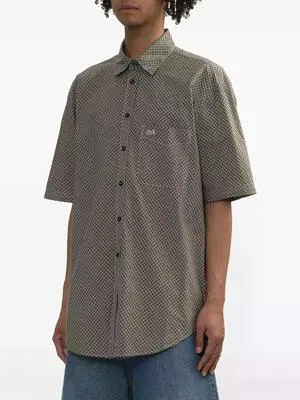 ERL Check-pattern Short-sleeve Shirt