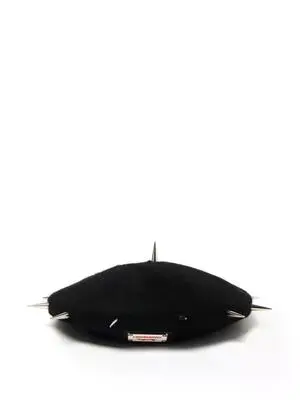 CHARLES JEFFREY Spike-stud Embellished Beret