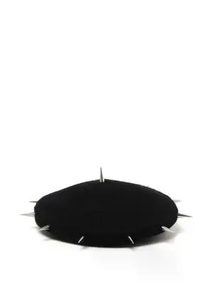 CHARLES JEFFREY Spike-stud Embellished Beret