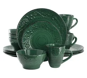 ELAMA Malibu 16-piece Dinnerware Set - One-color