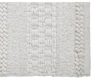 Tahari Home Asalia Micro Chenille Bath Runner