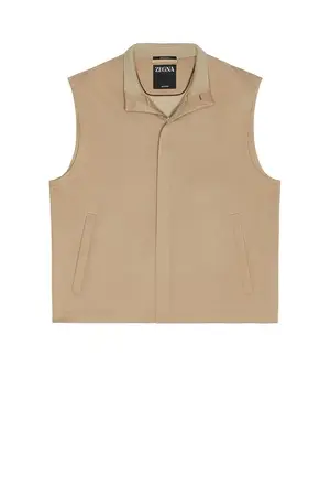 Zegna Button Detailed Vests For Men