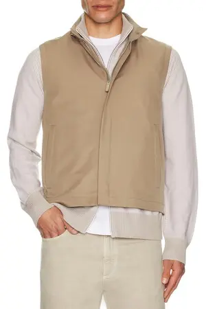 Zegna Microfiber Polyester Vest