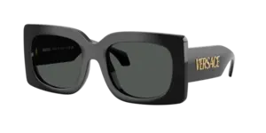 Versace Sunglasses With Square Frame - Black