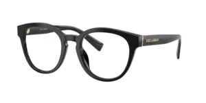 Dolce & Gabbana Dolce&Gabbana Phantos Eyeglasses Noir