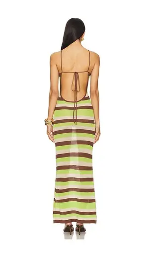 SEVEN WONDERS Hazel Maxi Dress - Lime Multi