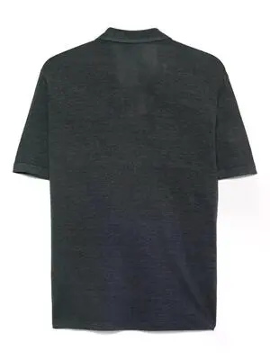 DELL'OGLIO Linen T-shirt - Grey