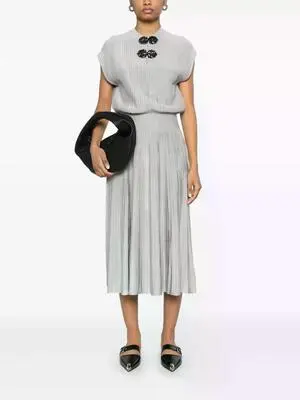 Emporio Armani Embellished Midi Dress