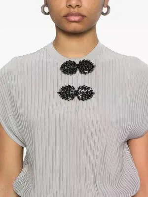 Emporio Armani Embellished Midi Dress