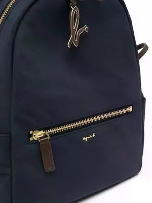 AGNÈS B. Logo-plaque Backpack