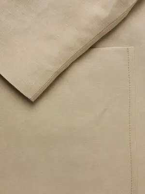 Loro Piana Spagna Unstructured Nehru-collar Jacket - Neutrals