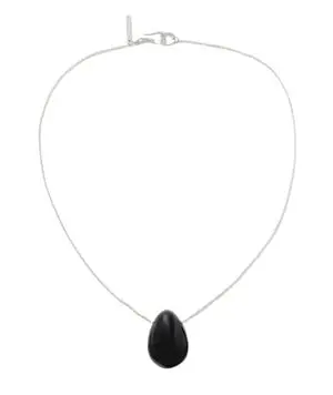 SOPHIE BUHAI Everyday Egg Onyx Pendant Necklace - Black