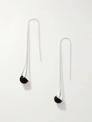 SOPHIE BUHAI Vienna Onyx Silver Earrings