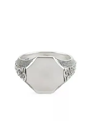 Emanuele Bicocchi Brushed-finish Ring - Silver