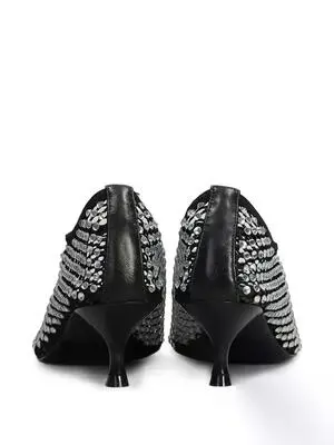 STRATEGIA SHOES 50mm Crystal-embellished Pumps