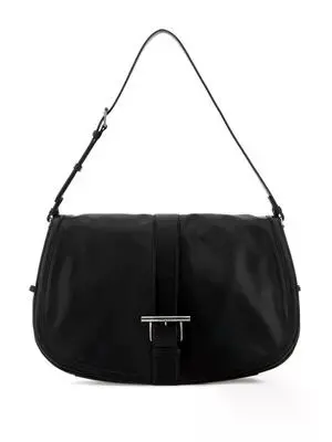 Alexander McQueen Large T-bar Messenger Bag - Black