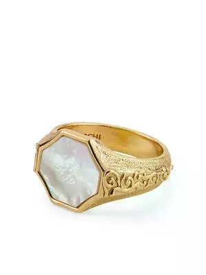 Emanuele Bicocchi Brushed-finish Ring - Gold