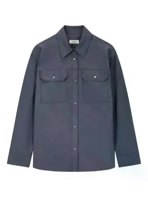 STUDIO TOMBOY Utility-pocket Shirt - Blue