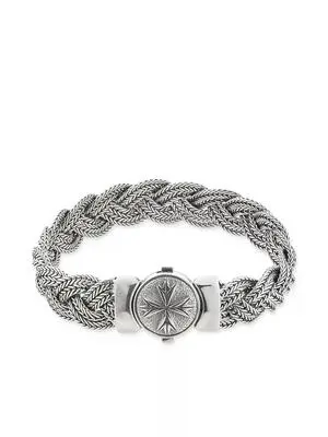 Emanuele Bicocchi Braided Bracelet - Silver