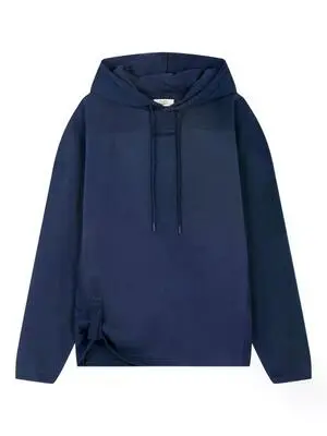 STUDIO TOMBOY Strap-detail Hoodie - Blue