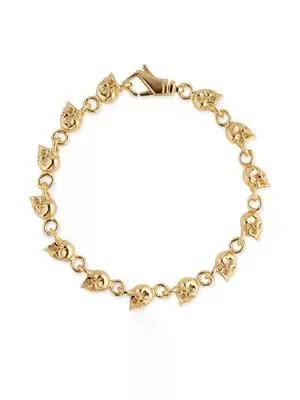 Emanuele Bicocchi Multi-skull Bracelet - Gold