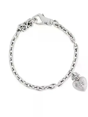 Emanuele Bicocchi Sacred Heart Bracelet - Silver