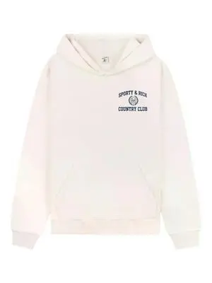 SPORTY & RICH Varsity Crest Hoodie