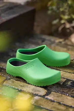 BIRKENSTOCK Super-birki Clogs - Lime