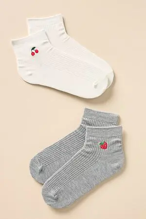 Women's Strawberry Socks Hoiseries