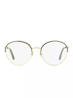 Roberto Cavalli Oval-frame Eyeglasses - Gold