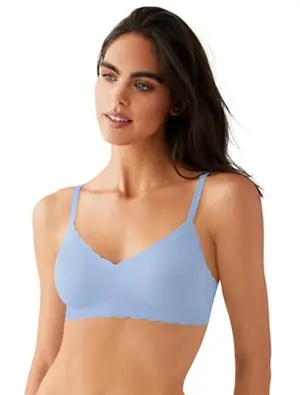 Wacoal B.wow'd Lace Wire Free Bra - Frozen Fjord