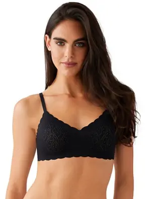 Wacoal B.wow'd Lace Wire Free Bra - Night