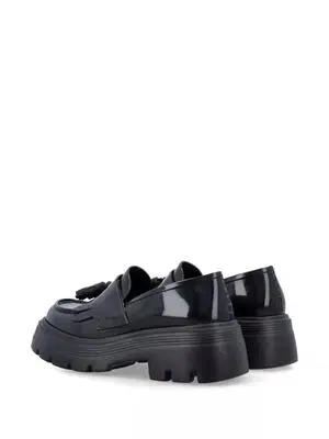 Comme Des Garçons X Melissa Tassel-detail Loafers - Black