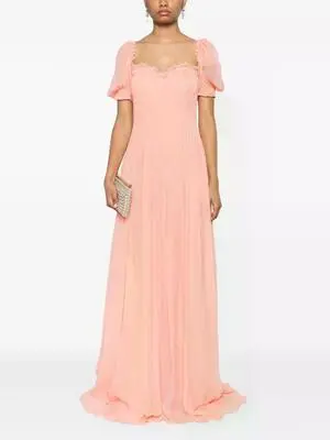 Ermanno Scervino Pleated Maxi Dress