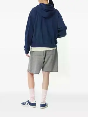 STUDIO TOMBOY Hooded Zip-up Sweatshirt - Blue