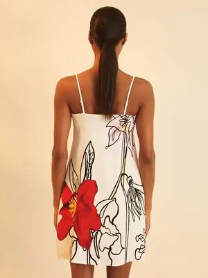 NEW YORK BOTANICAL GARDENS Marli | Nybg Floral-print Mini Dress