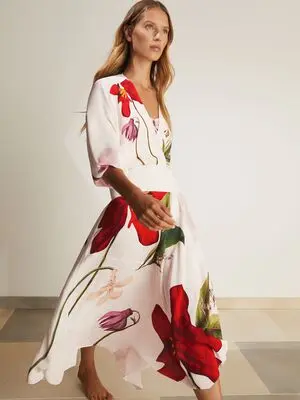 NEW YORK BOTANICAL GARDENS Nola | Nybg Floral-print Maxi Dress